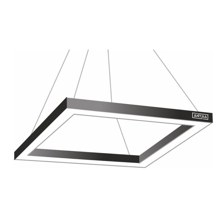 Square LED Linear Hanging Light